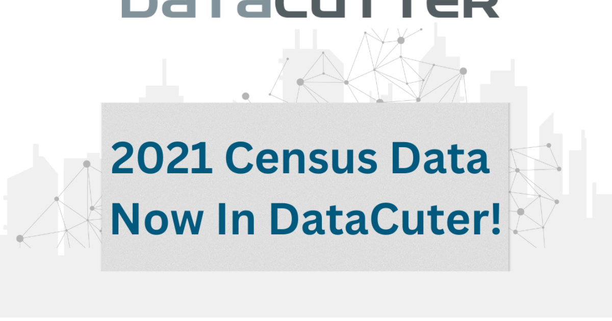 Basemap | 2021 Census Data Now Available in DataCutter!