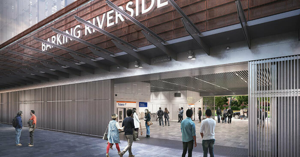 Basemap | London's Newest Underground Station: Before & After